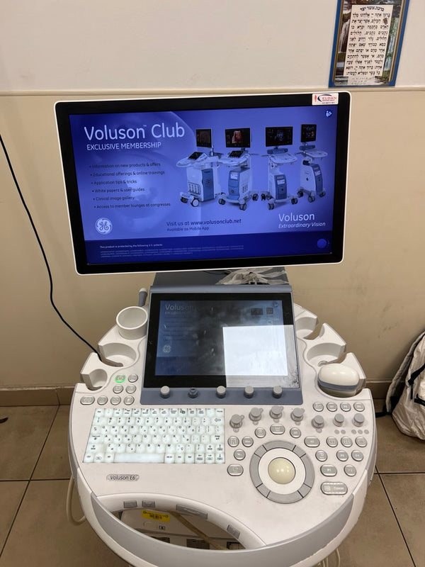 מכשיר אולטרסאונד VOLUSON E6 BT 17 – Ultrasound Probes & Transducers